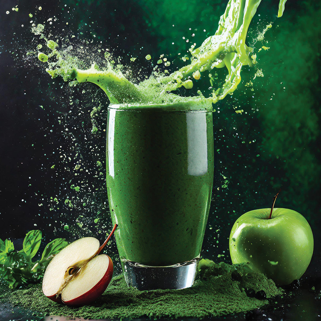 In Green, mix verde ecologic anti-balonare, detoxifiant, pentru talie ...